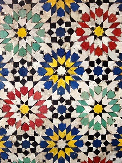 "Moroccan print" by Rlj179 | Redbubble