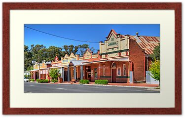 "Australian Country Town, Ganmain, NSW (HDR)" by Adrian Paul | Redbubble