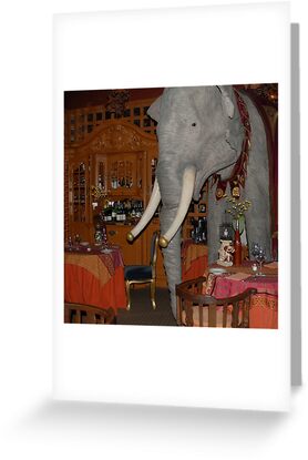 "An Elephant in the dining room ~ "The Ruins" ~ Seattle" by Marjorie ...