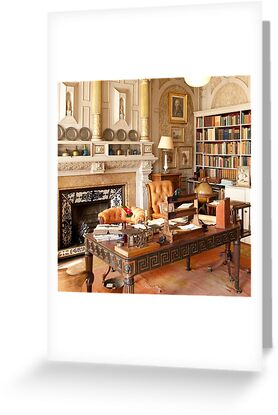 "Scotney Castle: The Library" by DonDavisUK | Redbubble
