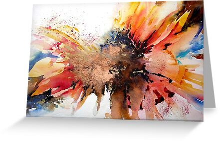 "Wacky Sunflower " by Bev Wells | Redbubble